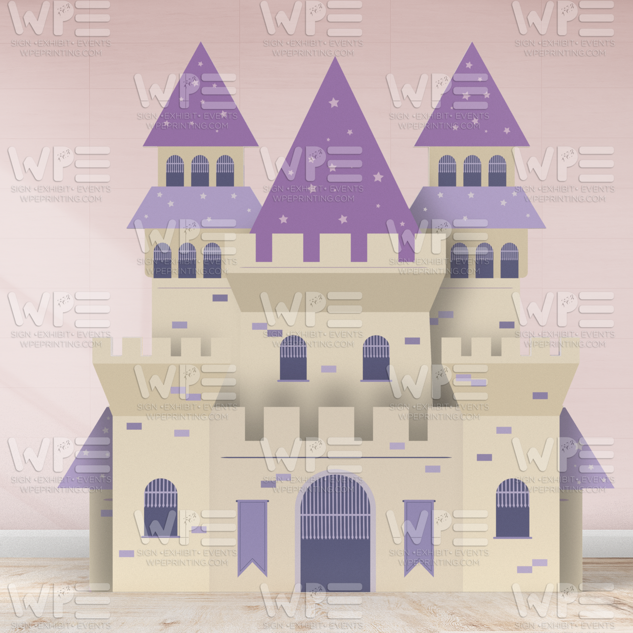Whimsical Castle Foamboard Backdrop – Haddad Events
